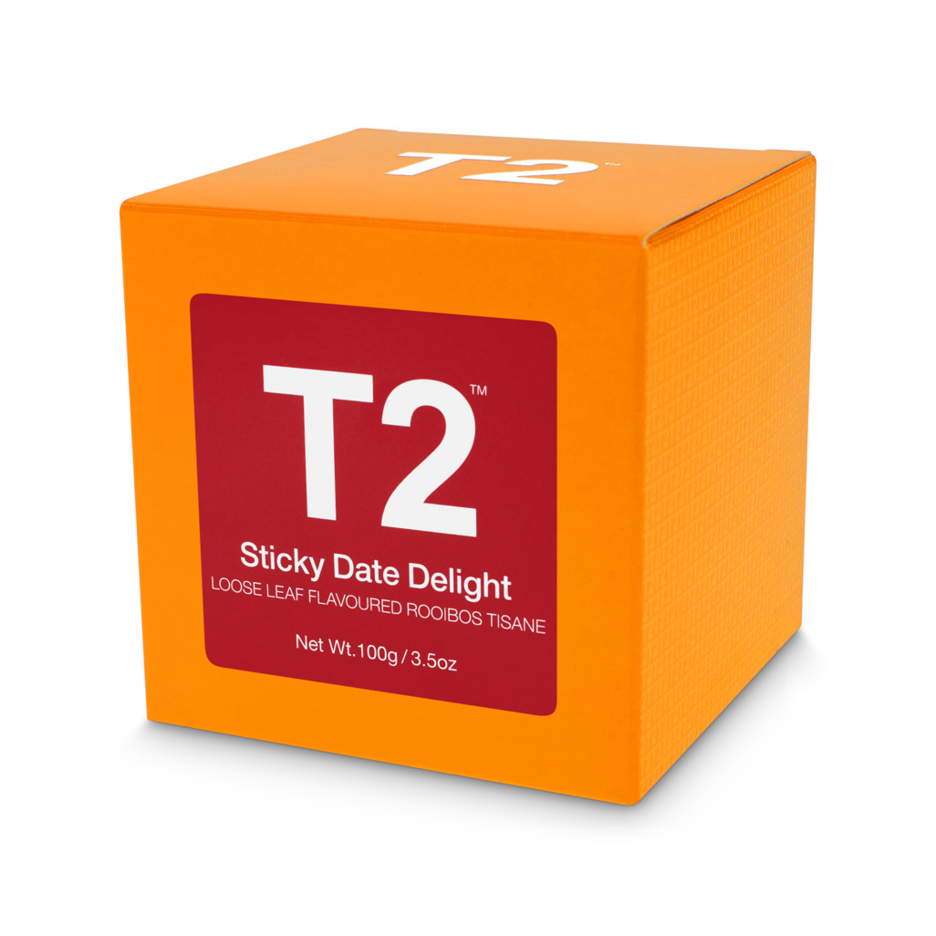 Sticky Date Delight Loose Leaf Cube 100g - T2 Tea