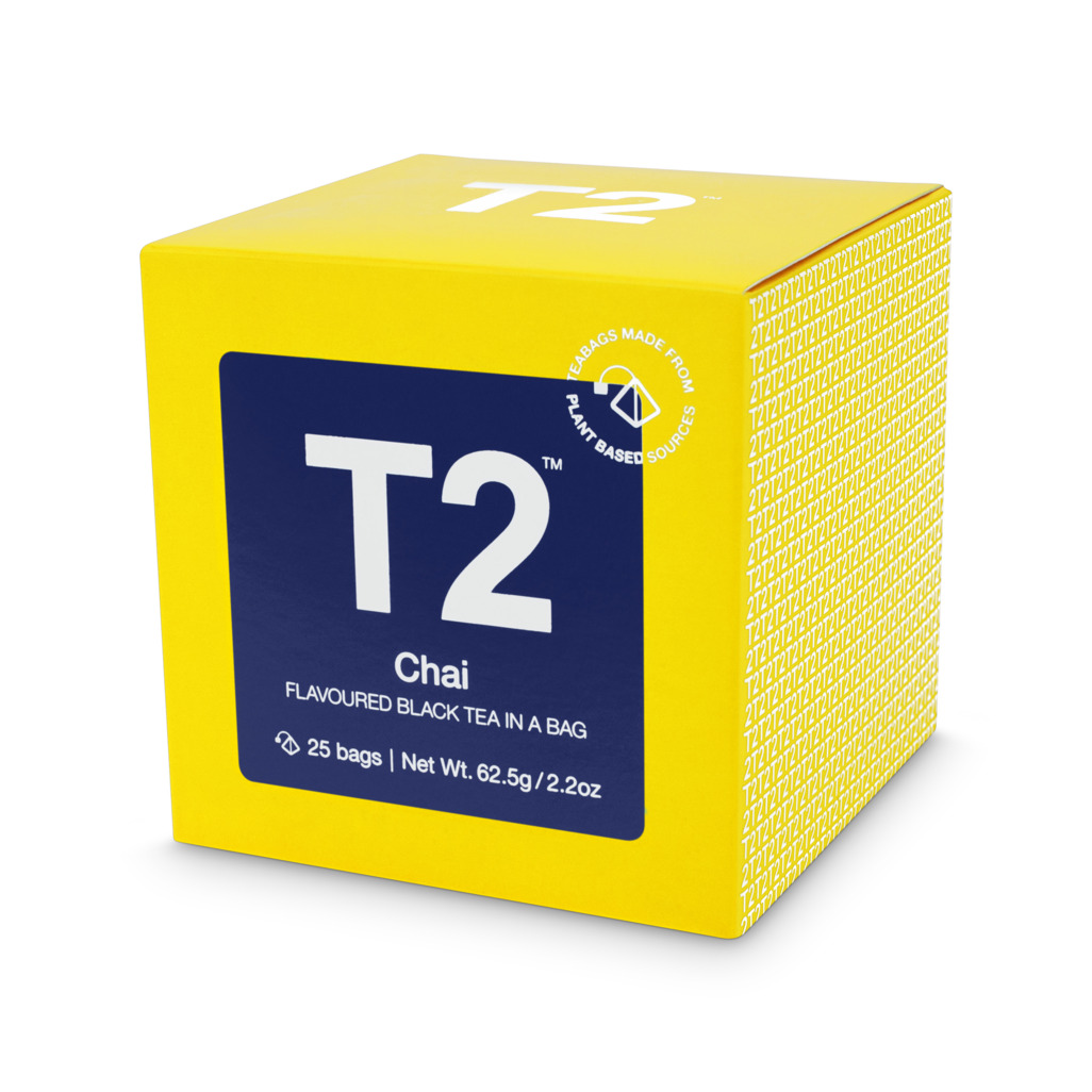 Chai Tea Bag Cube 25 Pack - T2 Tea